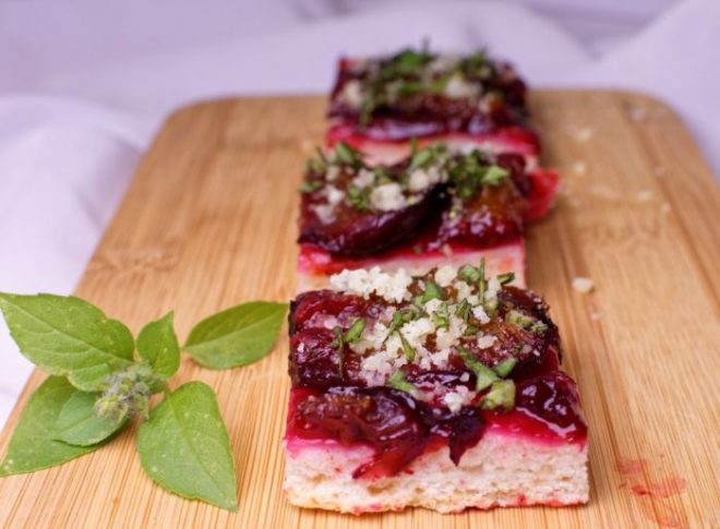 Kolač sa šljivama i mentom - Recept - Kolači#